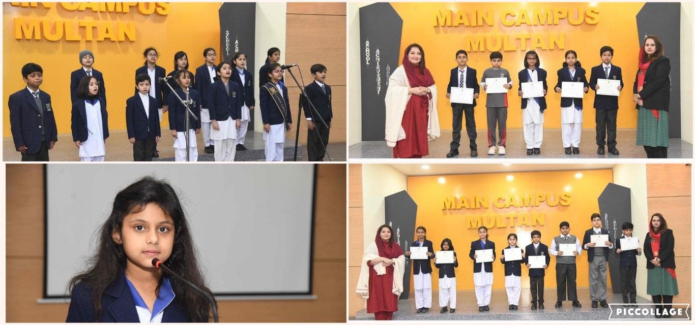 ACHIEVEMENT ASSEMBLY – Main Campus, Multan