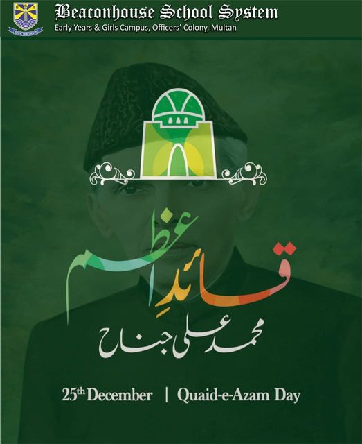 Celebrating Quaid Day – Officers Colony Early Years and Girls Campus