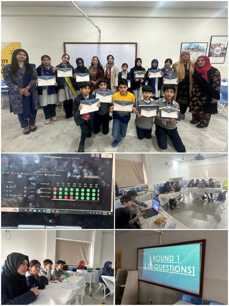 Beaconhouse TSC Champions the Meta Brain Quiz 2025! – Tipu Sultan Branch