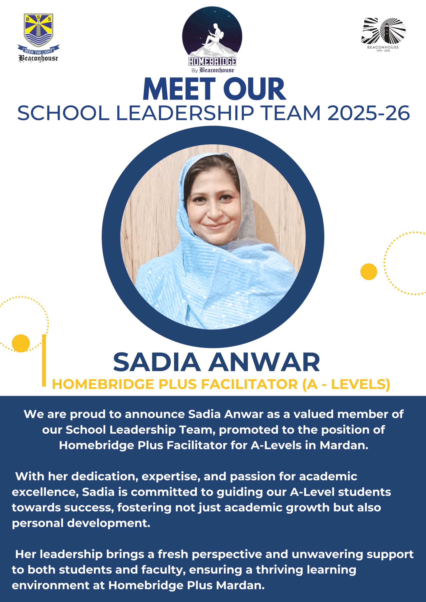 Meet the Passion Behind Our A-Levels: Welcoming Sadia Anwar to the ...