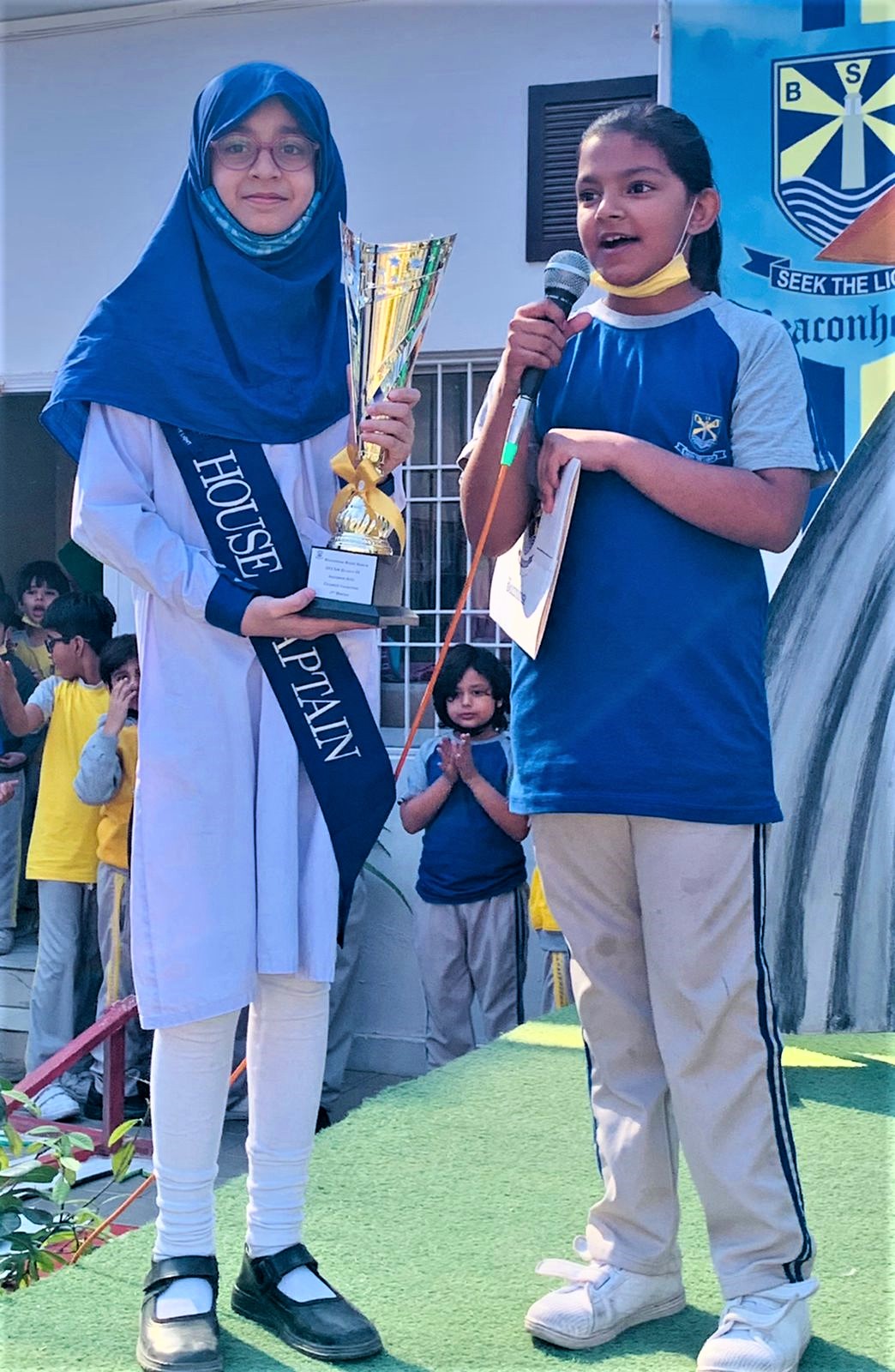 Inter-House School Throwball Competition. – PECHS Primary II, Karachi