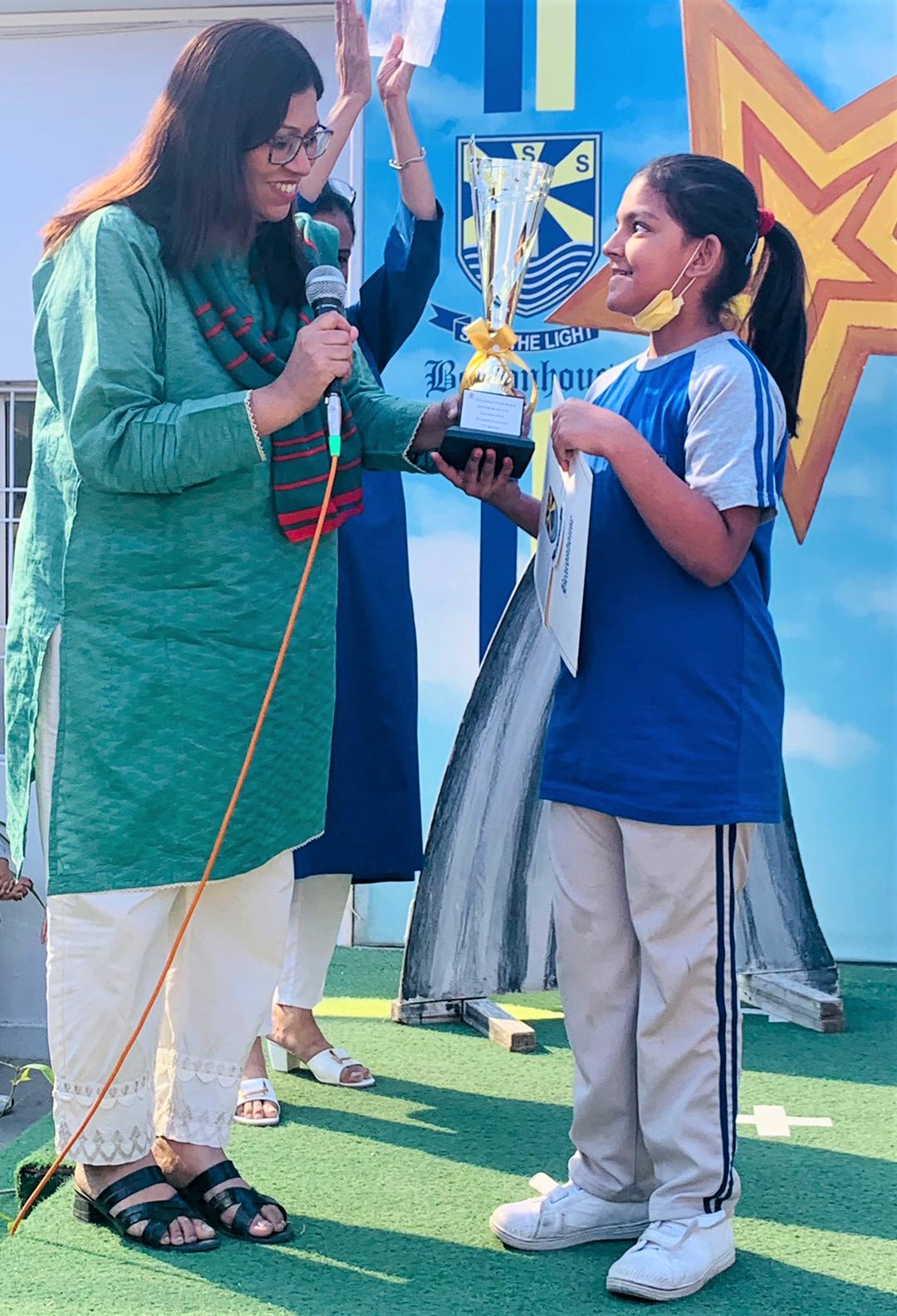Inter-House School Throwball Competition. – PECHS Primary II, Karachi