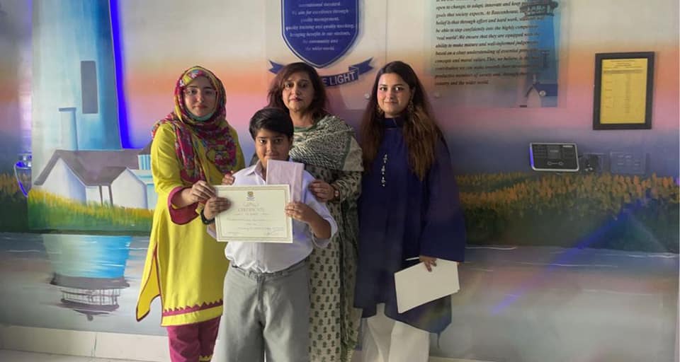English Handwriting Competition – Latifabad Primary Branch, Hyderabad