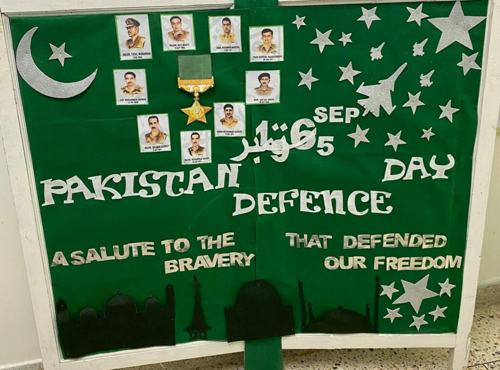 Defense Day celebrations. – North Nazimabad Primary II, Karachi
