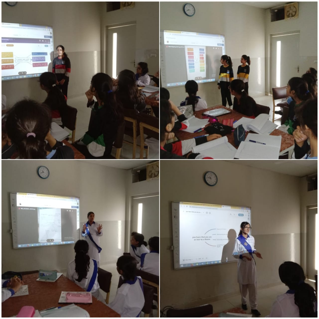 Mind Mapping Activity – Johar Town Girls` Campus, Lahore