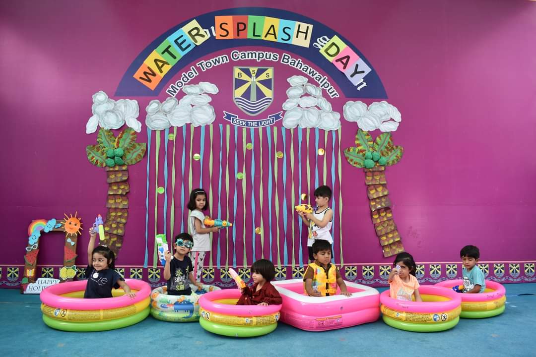 Water Splash Day – Early Years Campus Model Town Bahawalpur